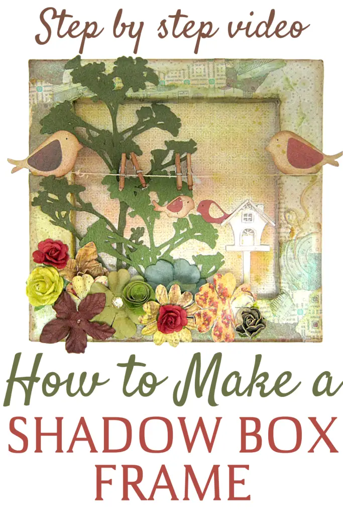How to make a shadow box frame