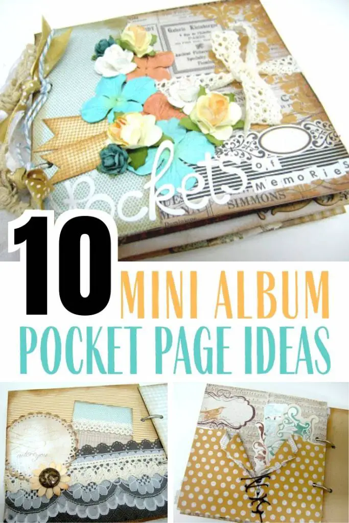 How to make an amazing interactive mini album with pockets