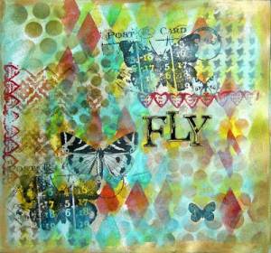 what you need to know to make layers on your art journal page