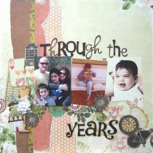 How to make beautiful scrapbook pages with bad photos