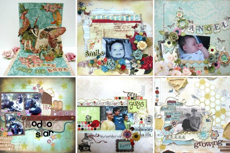 How to add a title to any paper craft project you make