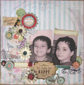 How to add a title to any paper craft project you make