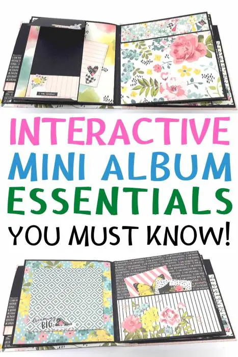 How to Make Amazing & Easy Interactive Mini Albums
