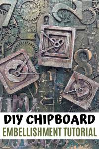 How to make DIY custom chipboard for any craft project
