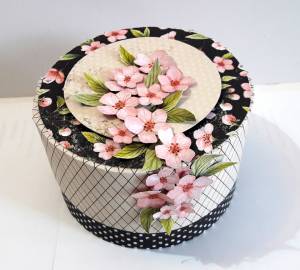 How to make a circle gift box