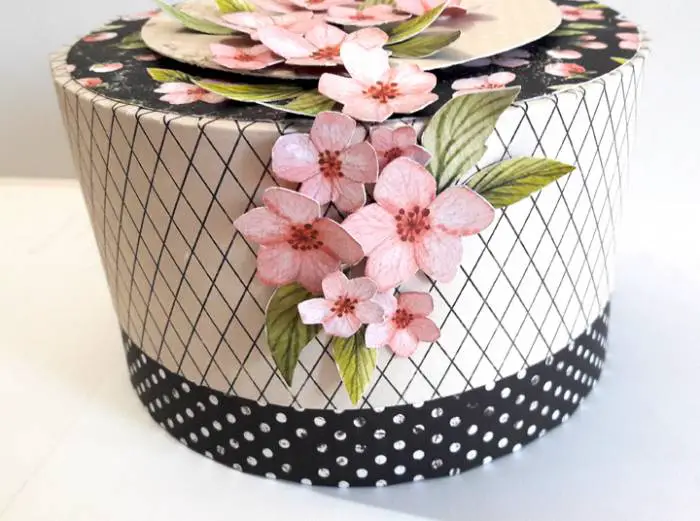 How to make a circle gift box