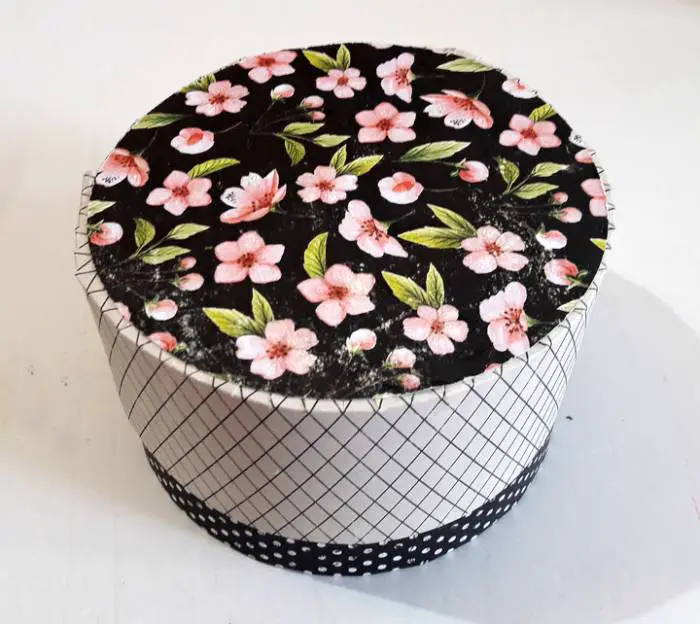 How to make a circle gift box