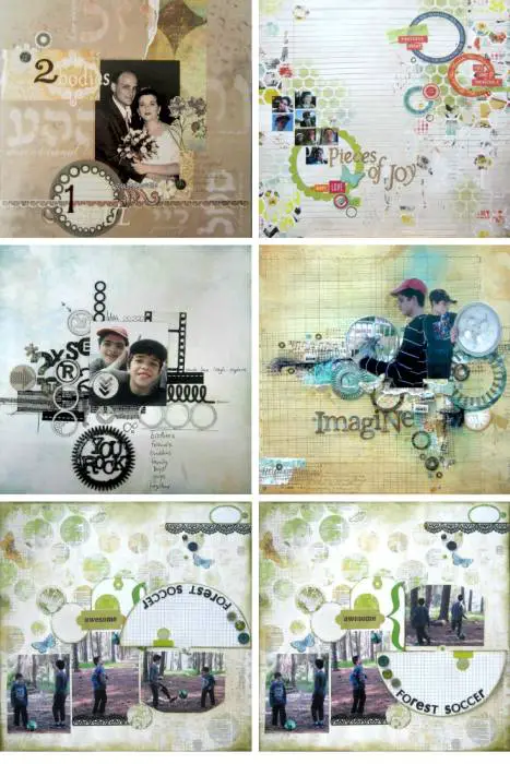 HOW TO MAKE YOUR SCRAPBOOK PAGES BETTER WORKING WITH A SKETCH