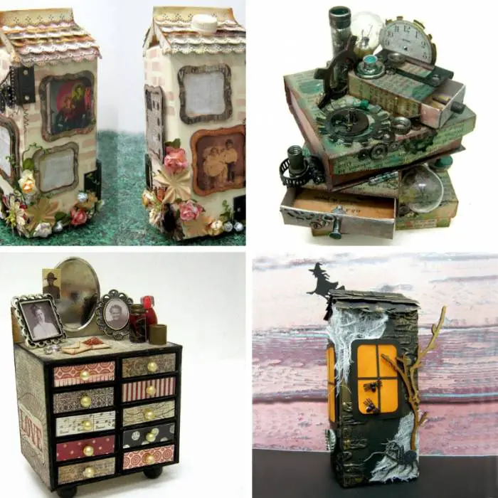 HOW TO MAKE AMAZING ALTERED ART PROJECTS FROM EVERYDAY ITEMS