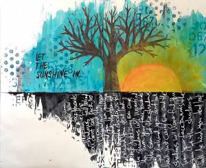 Add text to art journal pages to make them amazing and meaningful