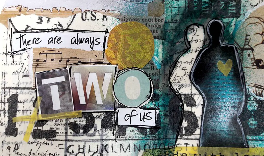 Add text to art journal pages to make them amazing and meaningful