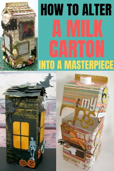 How to make a milk carton into a craft masterpiece