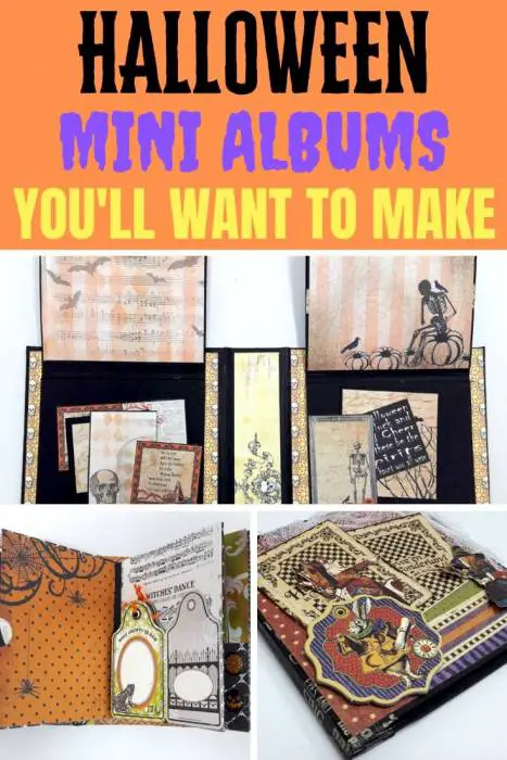 Halloween mini albums you must make this holiday
