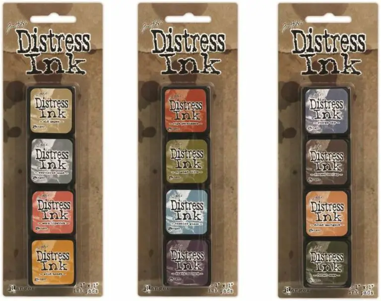 12 ways to use Distress Inks in your craft and paper projects