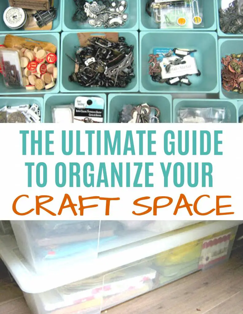 THE ULTIMATE GUIDE TO ORGANIZE YOUR CRAFT SPACE - Einat Kessler