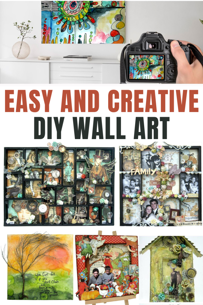 How to embellish a room with easy and creative DIY wall art